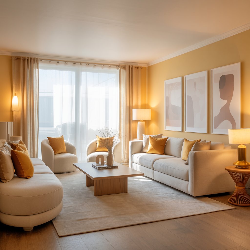 16 Neutral Living Room Color Inspirations That Look Incredibly ...