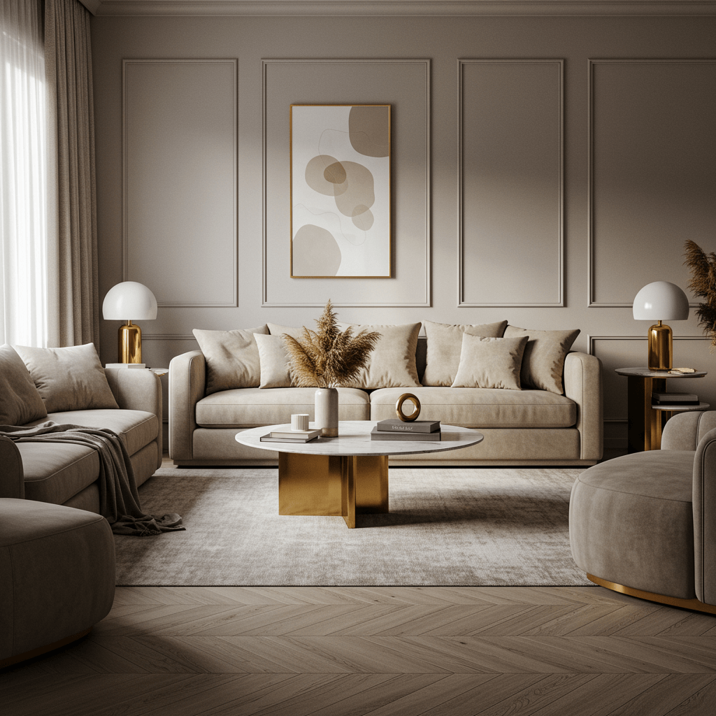 16 Neutral Living Room Color Inspirations That Look Incredibly ...
